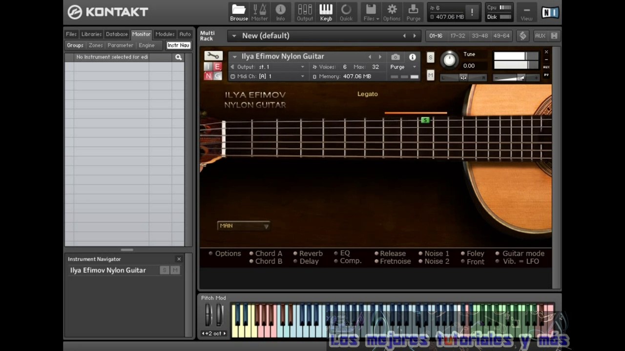 Samples Kontakt - Nylon Guitar - ILYA Efimov Tutorial by los mejores tutoriales y mas - Vídeo ...
