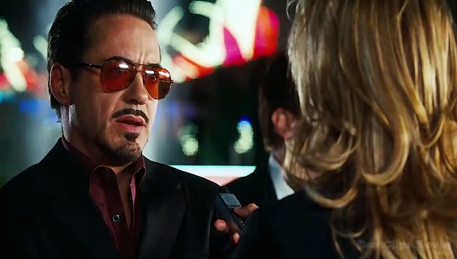 Christine Everhart And Tony Stark