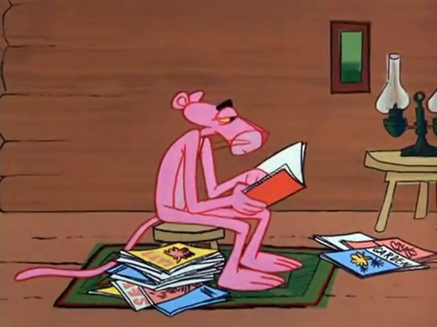 Old Pink Panther Cartoon