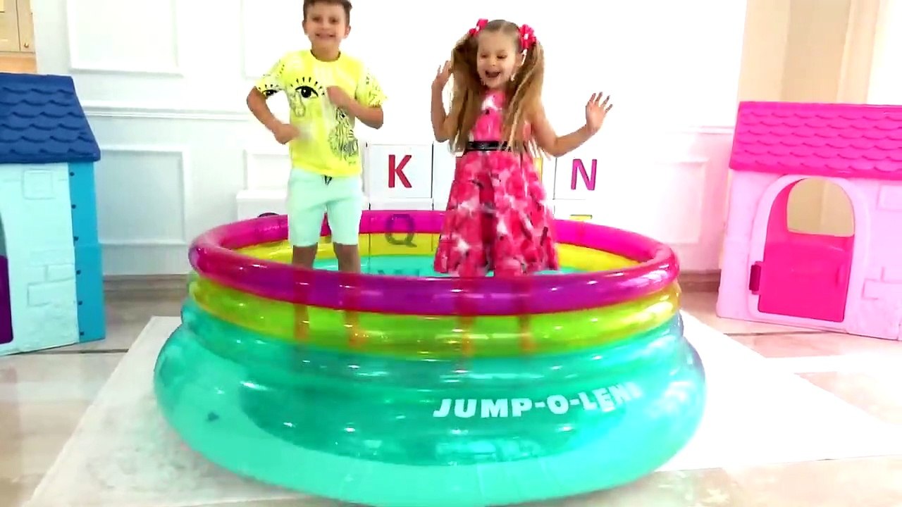 Diana and Roma learn the Alphabet and Numbers - Educational Videos for ...