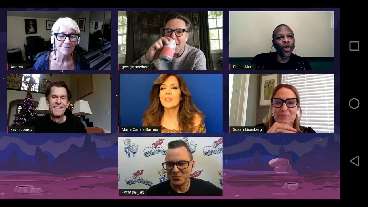 GalaxyCon Live Comic-Con voice actors of Justice League - Andrea Romano ...