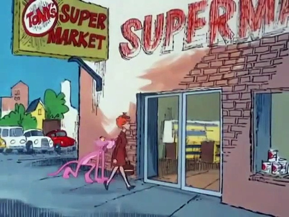 The Pink Panther. Ep-124. Supermarket pink. 1978 TV Series. Animation ...