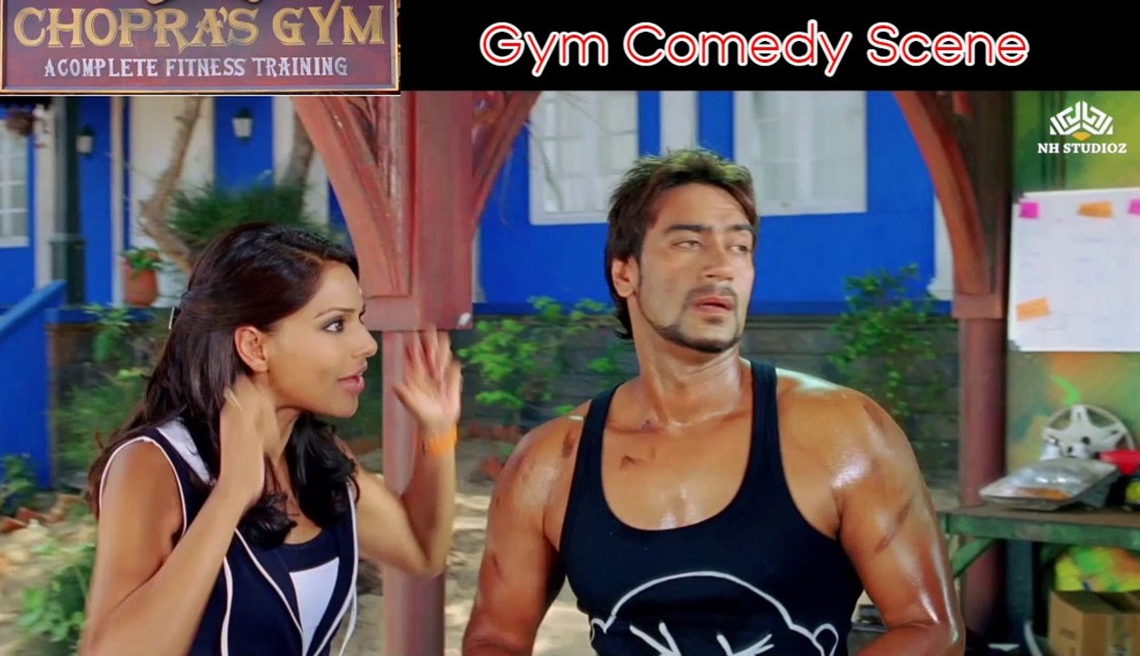 Gym Comedy Scene | All the Best (2009) | Ajay Devgan | Bipasha Basu ...