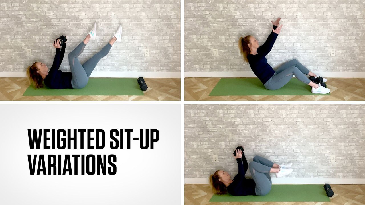 Weighted Sit-Up Variations - video Dailymotion