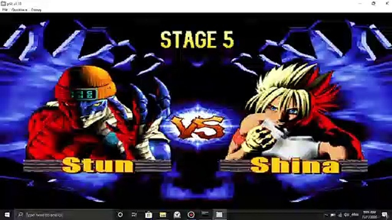 Stun(The Insect) defeats Shina(The Leopard) (#1) - Bloody Roar 2 ...