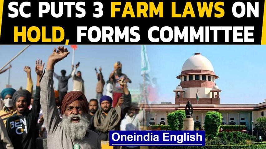 SC stays implementation of three farm laws, forms four member committee ...