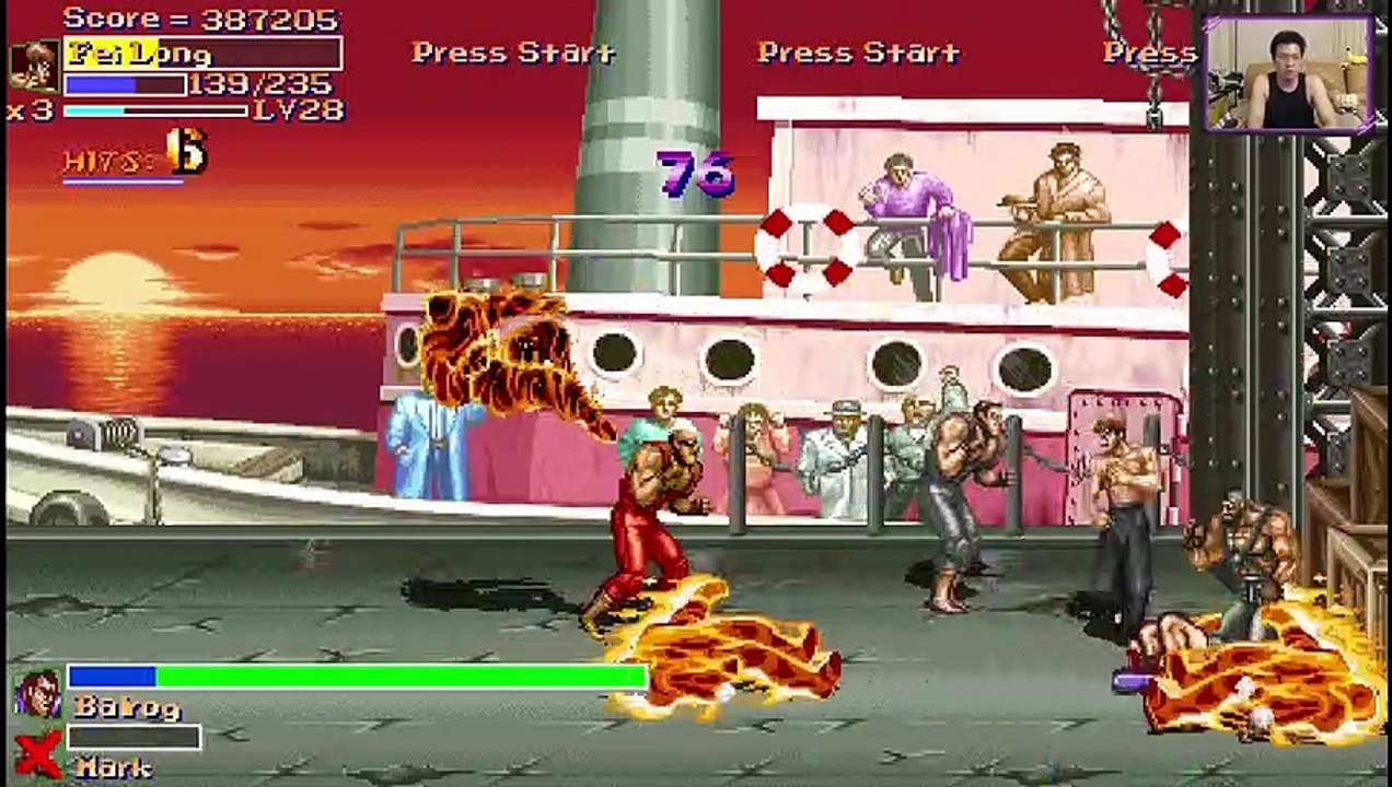 (OpenBOR) Final Fight LNS Ultimate V.03 - 02 - 2nd run - We finish this ...