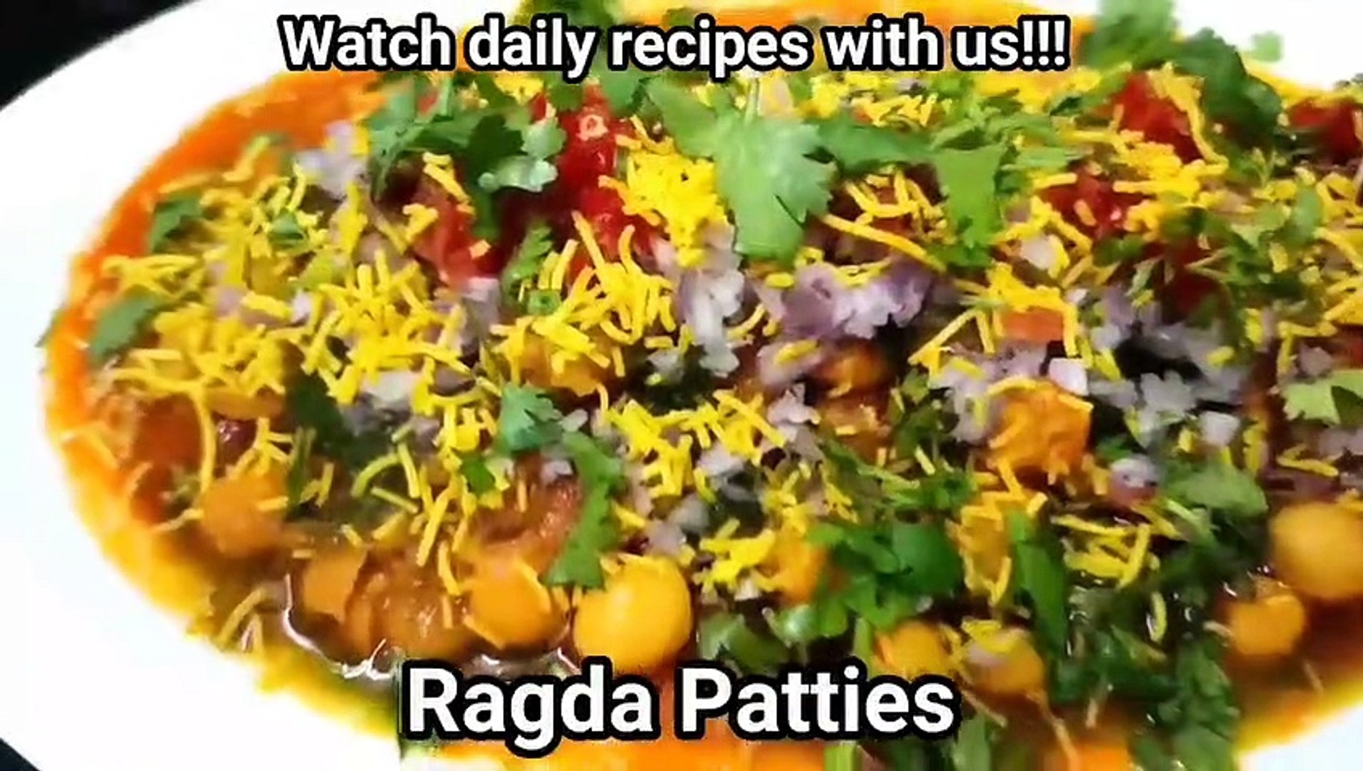 Ragda Patties In Marathi