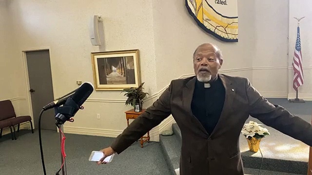 Pastor Stephen Broden preaches Be Still and Know God is God - video ...