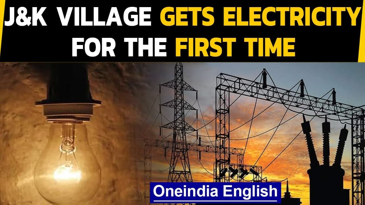 J&K: Village in Doda witnesses light of an electric bulb for the first ...