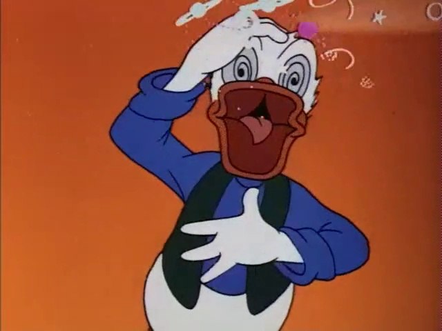 Daffy Duck With Teeth