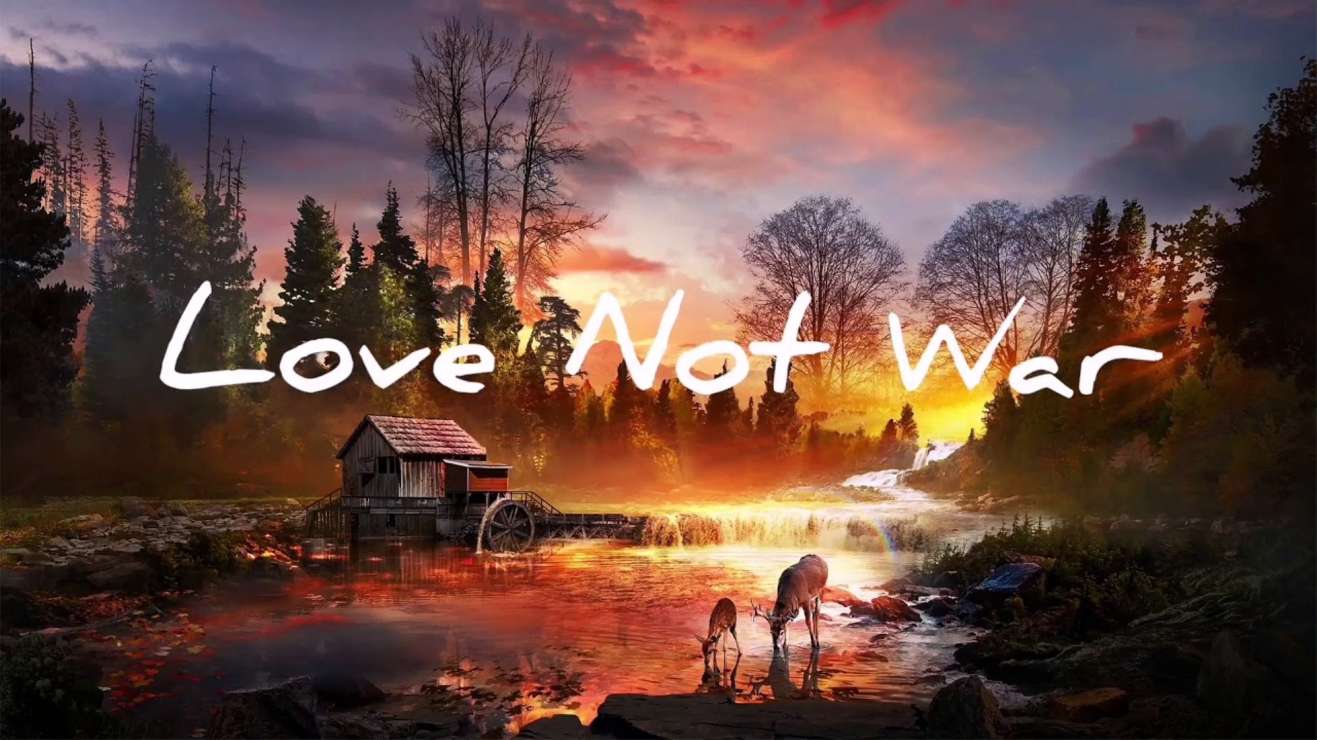 Love Not War Wallpaper