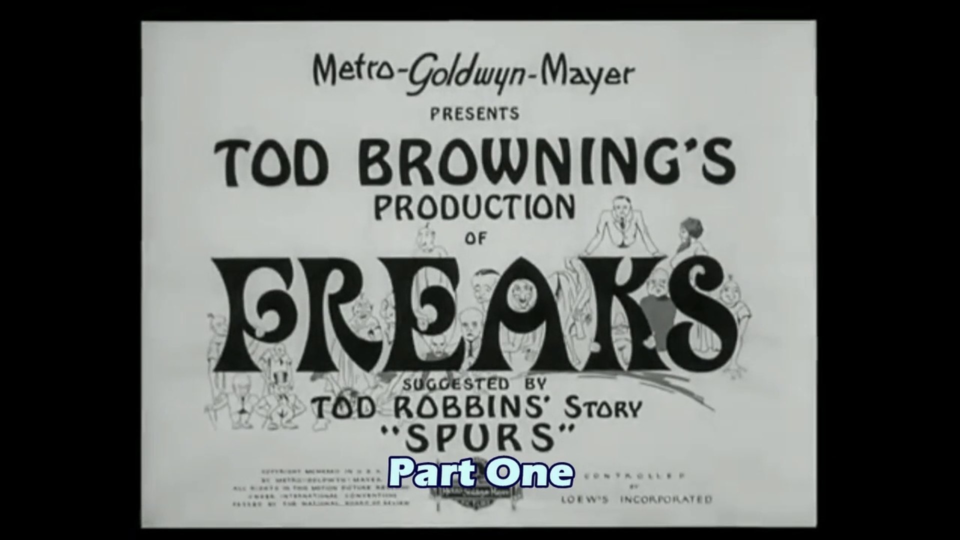 Freaks 1932 Trailer