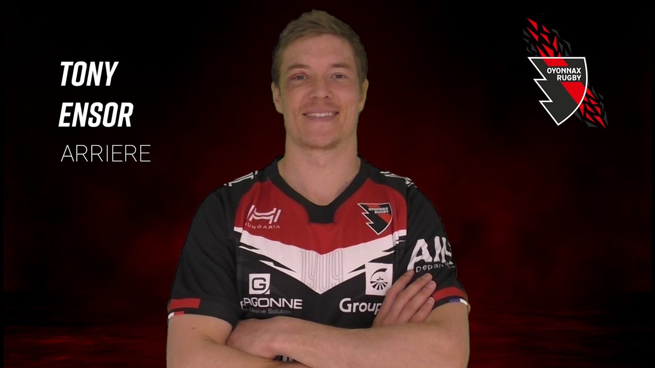 Tony ENSOR prolonge 3 saisons de plus avec Oyonnax Rugby - Vidéo ...