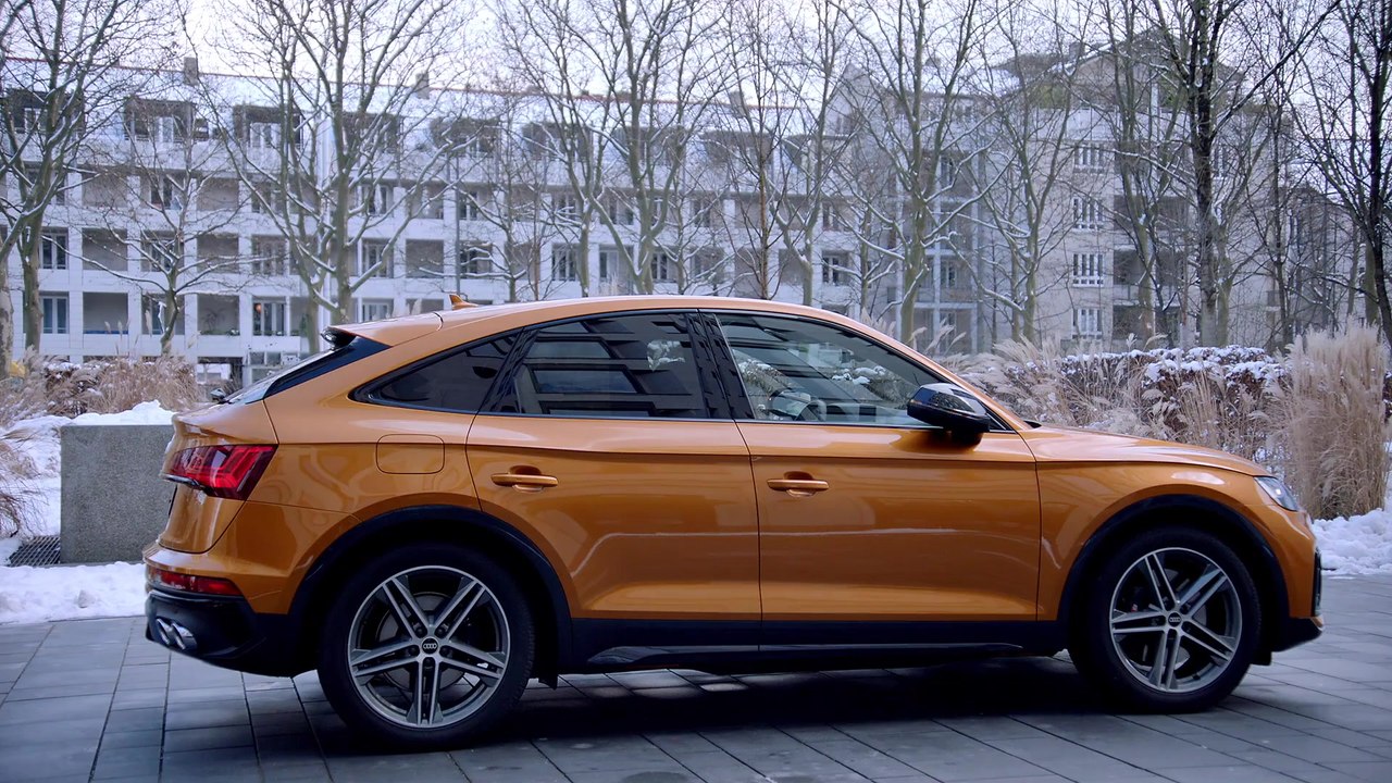 Audi SQ5 Sportback TDI quattro Design in Dragon orange - video Dailymotion