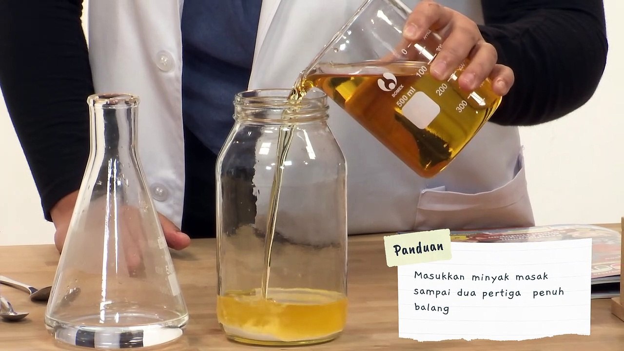 Wah, lava gunung berapi di rumah?? | Eksperimen Gunung Berapi Lemon ...