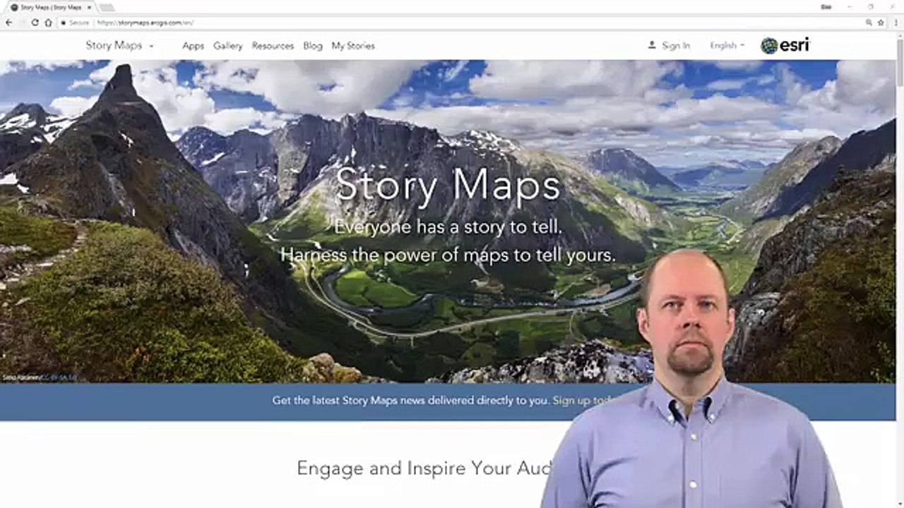 How to create a Story Map- ESRI - video Dailymotion