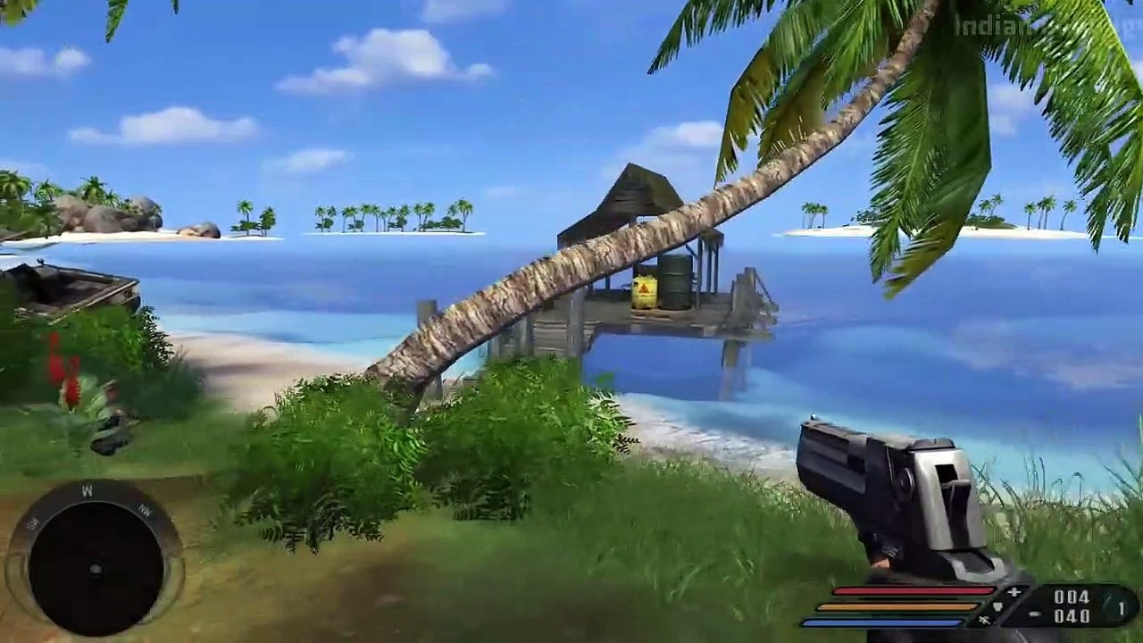 Far cry 1 - walkthrough part 1 - Let's start (Game play and without ...