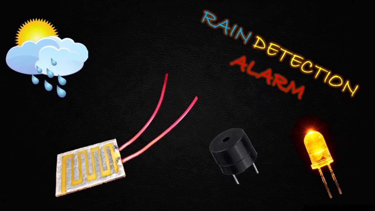 Simple Rain Detection Alarm Using Custom Rain Sensor - video Dailymotion