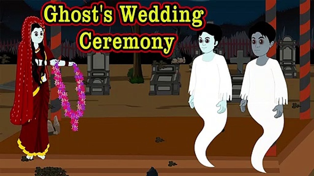 Ghost's Wedding Ceremony _ English Cartoon _ Horror Stories in English ...
