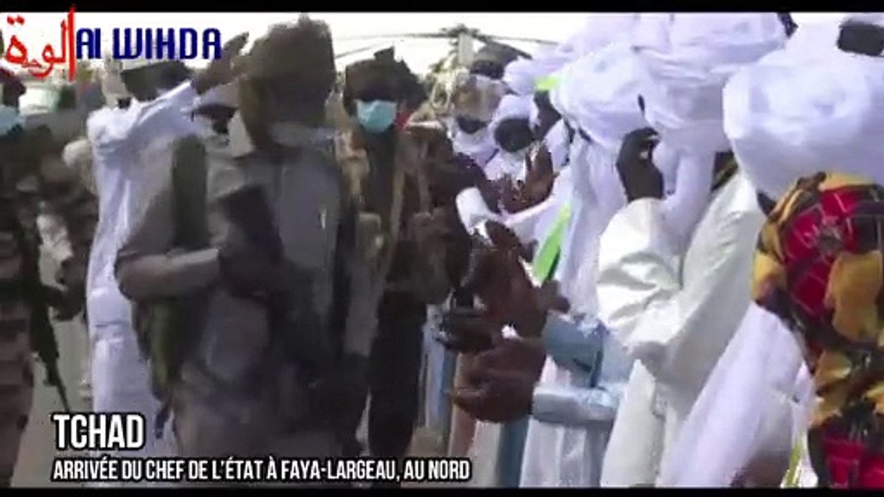 Tchad : le chef de l'État est arrivé à Faya-Largeau - Vidéo Dailymotion