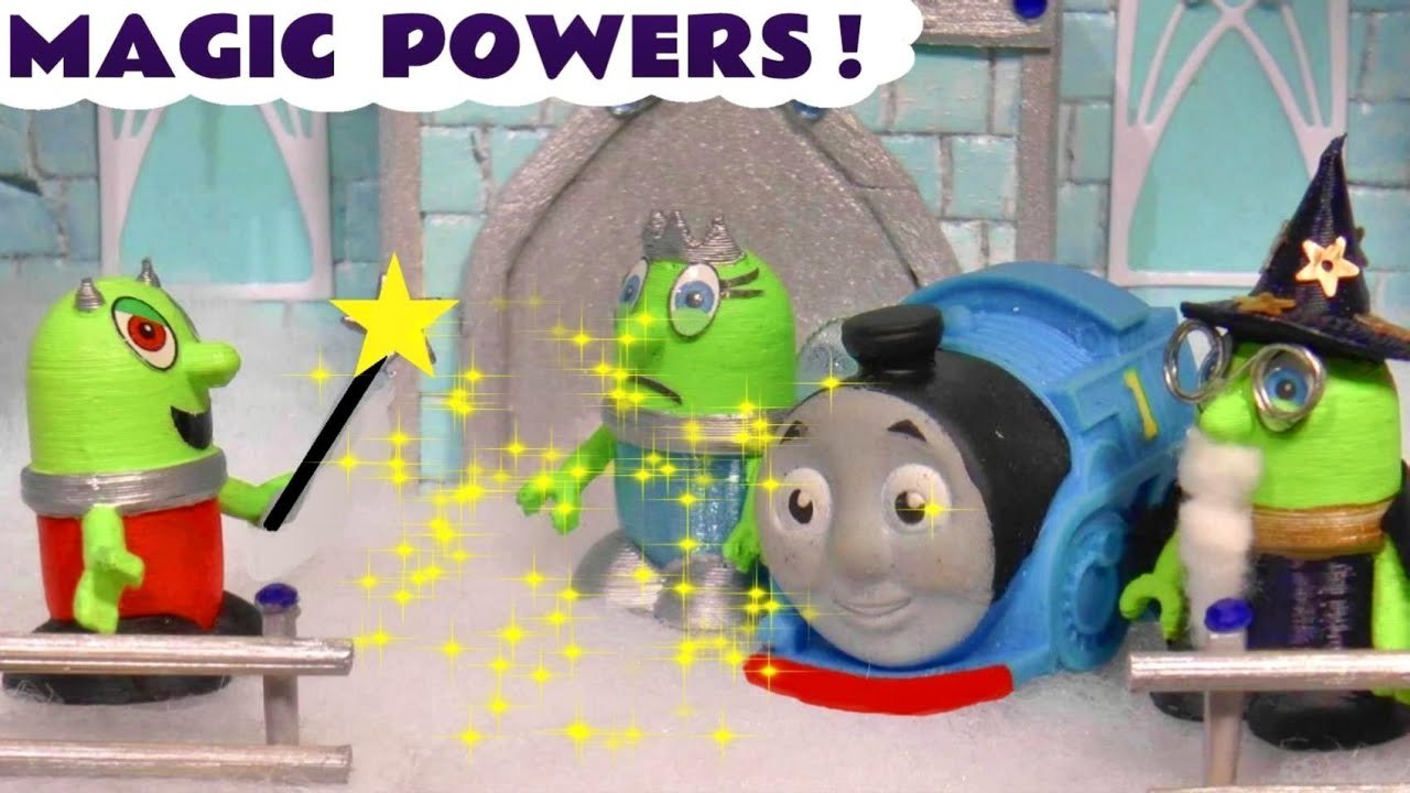 Magic Powers with Fairy Funling and Disney Cars Lightning McQueen and a ...