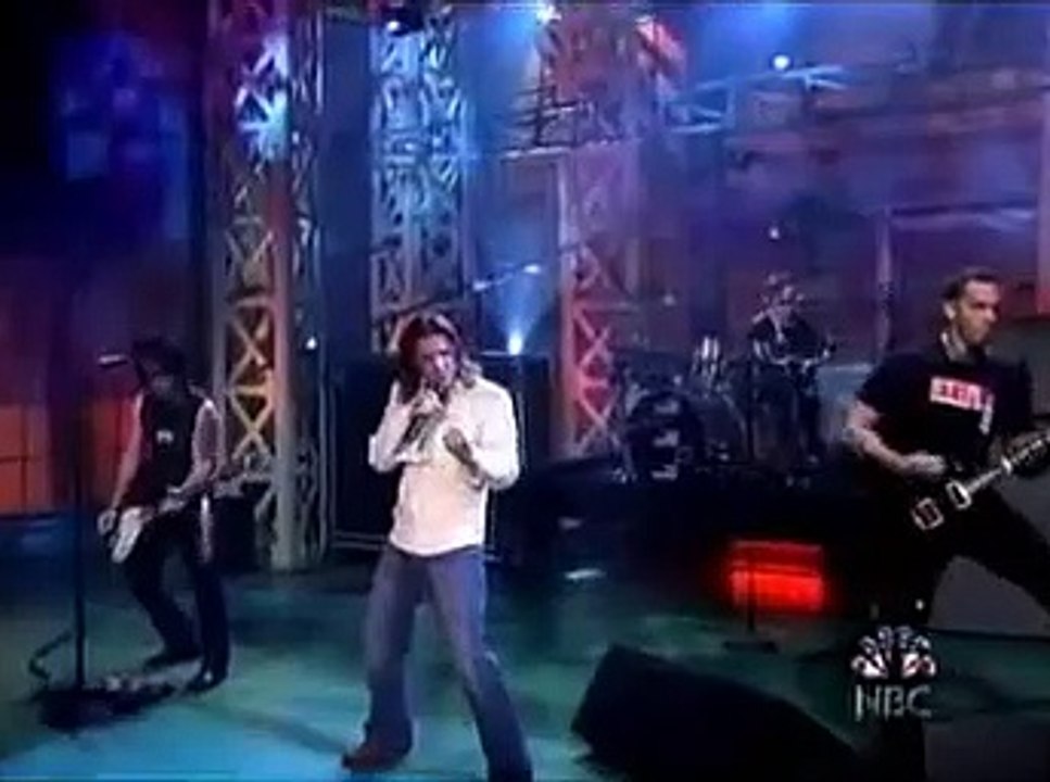 Creed - My Sacrifice Live Leno - Video Dailymotion