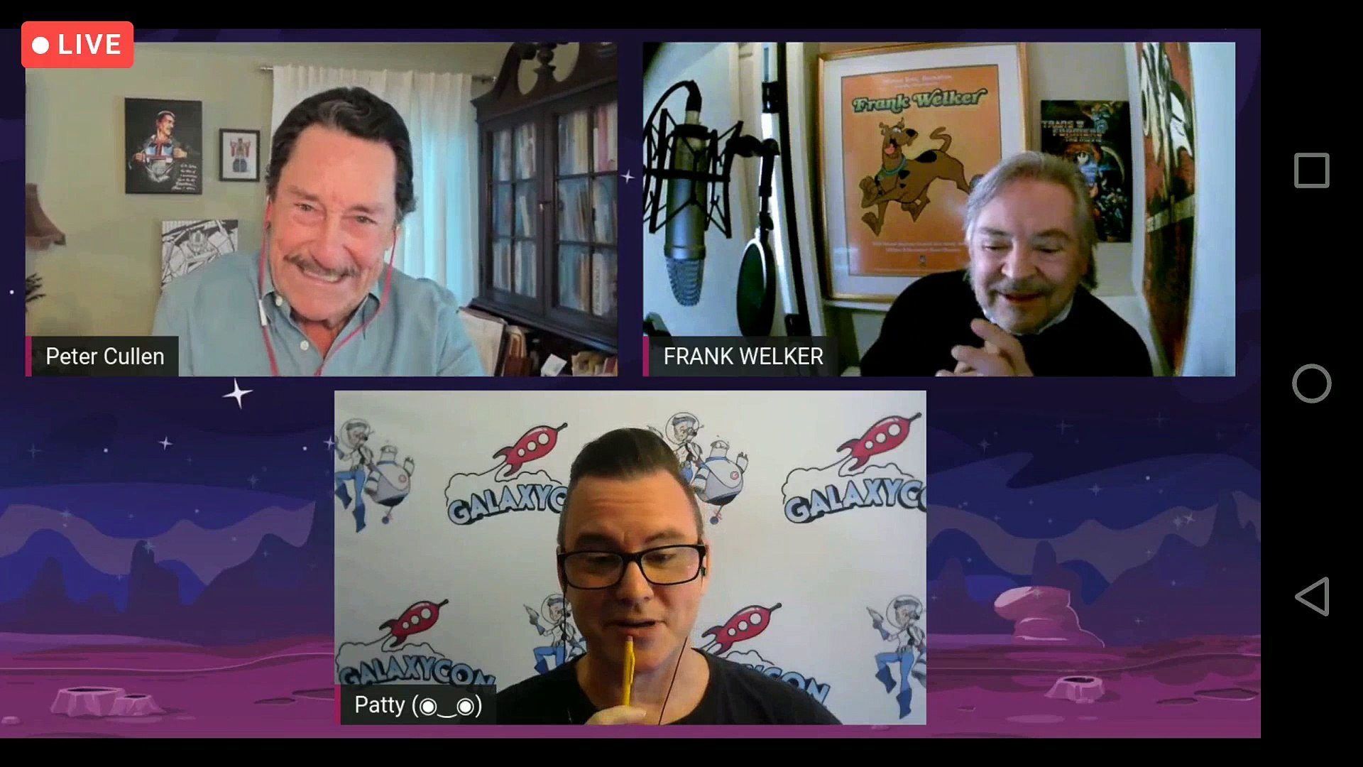 Peter Cullen And Frank Welker