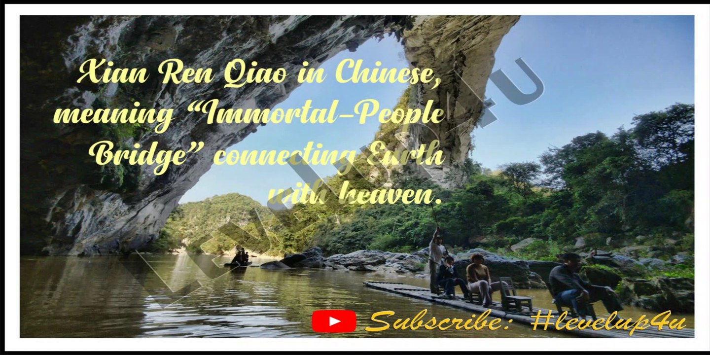 Famous Natural Arches|Xian Ren Qiao In Chinese|Connecting Earth With ...