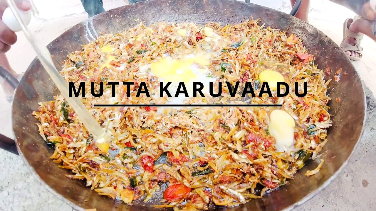 Mutta Karuvaadu Recipe | Dried Fish Recipe | Samayal Kirukkan With ...