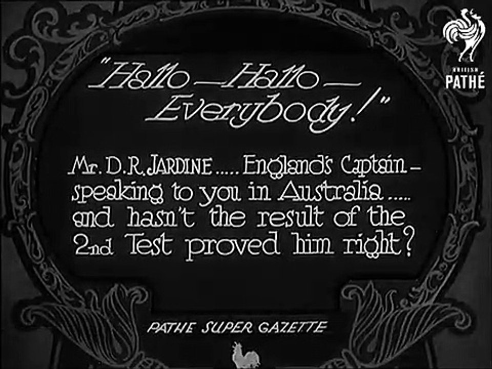 "Hallo - Hallo - Everybody!" (1933) - Vídeo Dailymotion