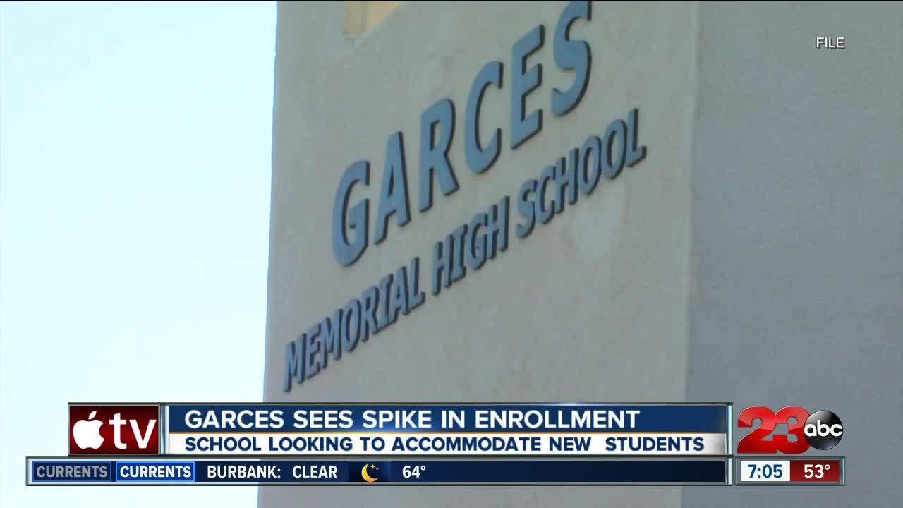 Garces Memorial High School sees spike in enrollment, school looking to ...