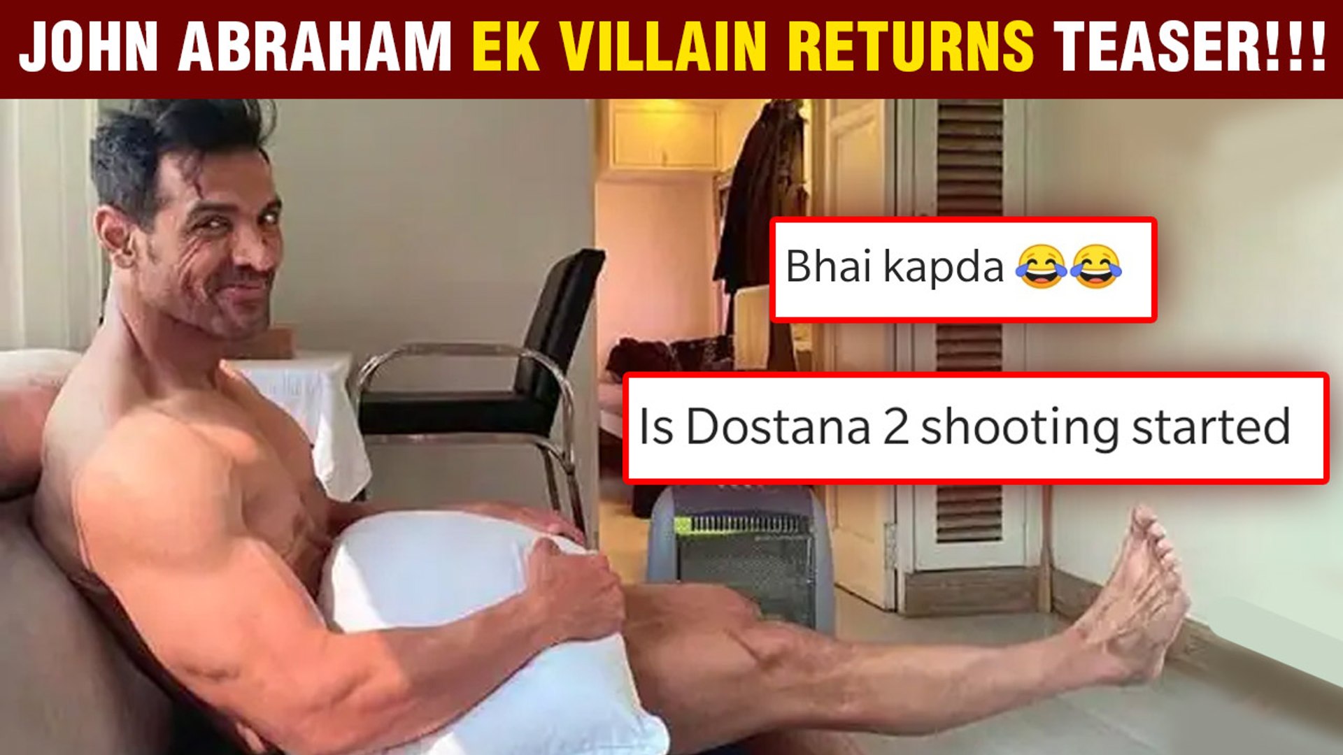 John Abraham Shirtless Dostana