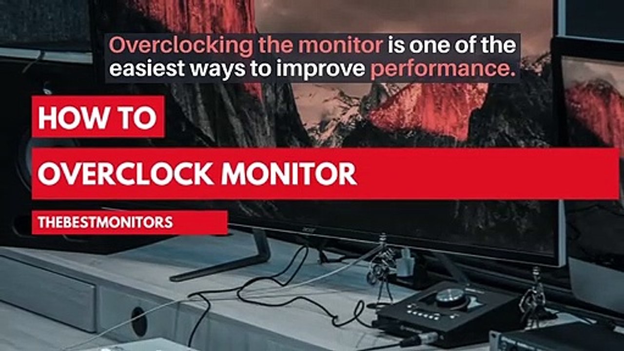 How to Overclock The Monitor - video Dailymotion