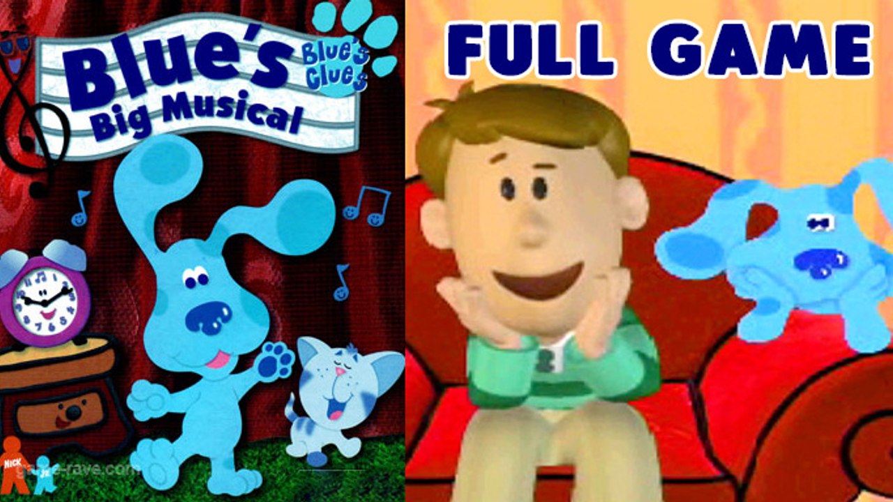 Blue's Clues: Blue's Big Musical FULL GAME Longplay (PS1) - video ...