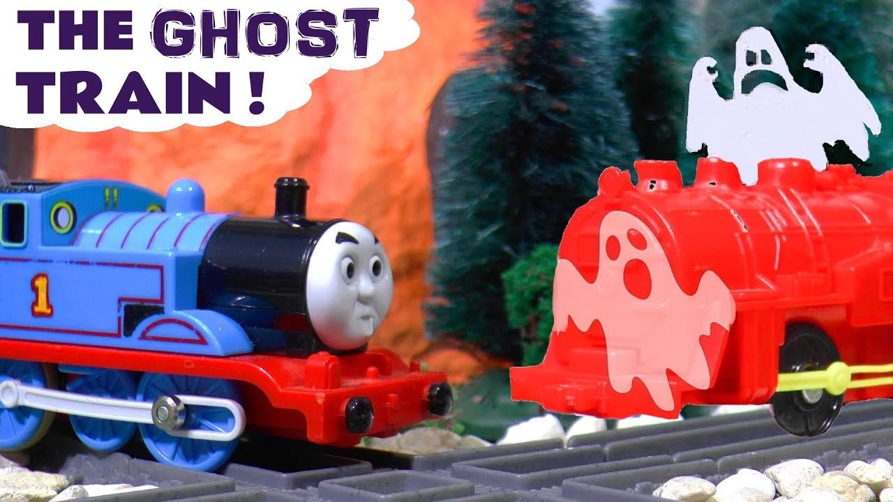 Ghost Train Story with Thomas the Tank Engine plus the Funny Funlings ...
