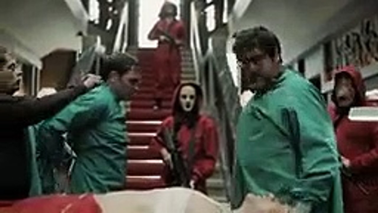 Top 10 Scenes of Money Heist (Season one) La Casa de Papel _ Bella Ciao ...