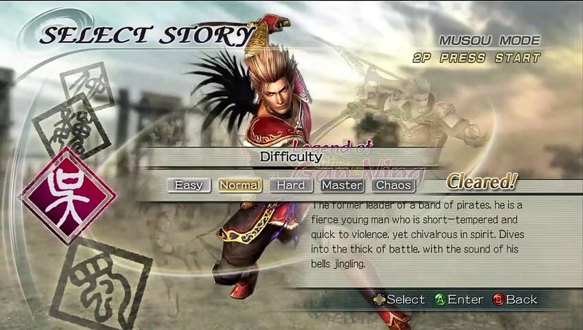 Dynasty Warriors 6 Characters