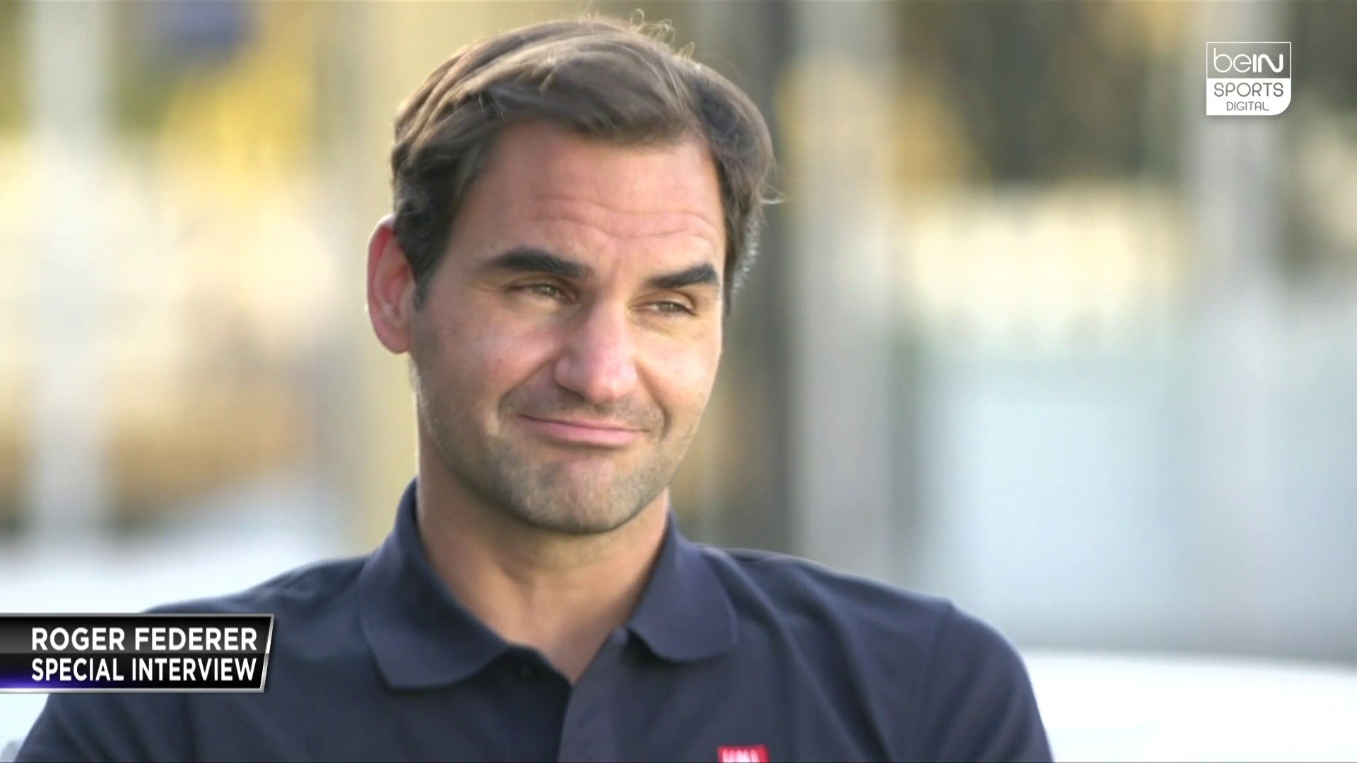 Nasser Al-Khelaifi welcomes Roger Federer to Q | beIN SPORTS