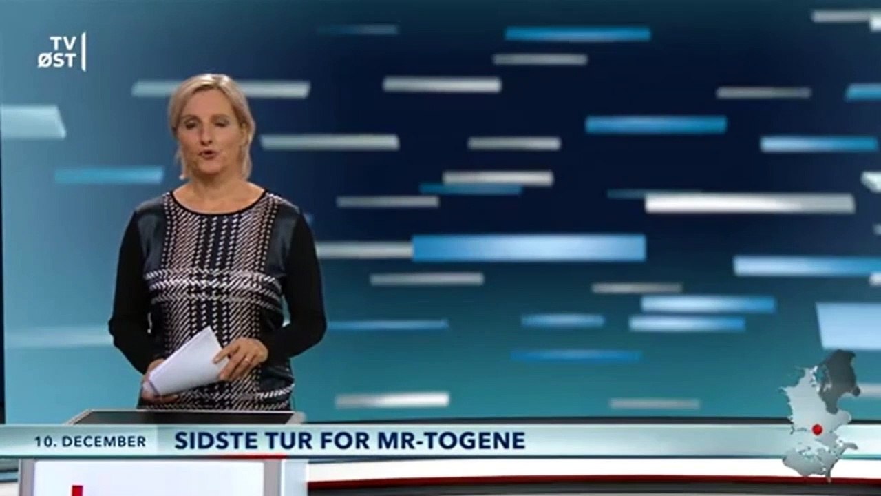 MR-togets sidste tur | Sidste tur for MR-togene | Lille Sydbanen | DSB | 10-12-2016 | TV ØST ...