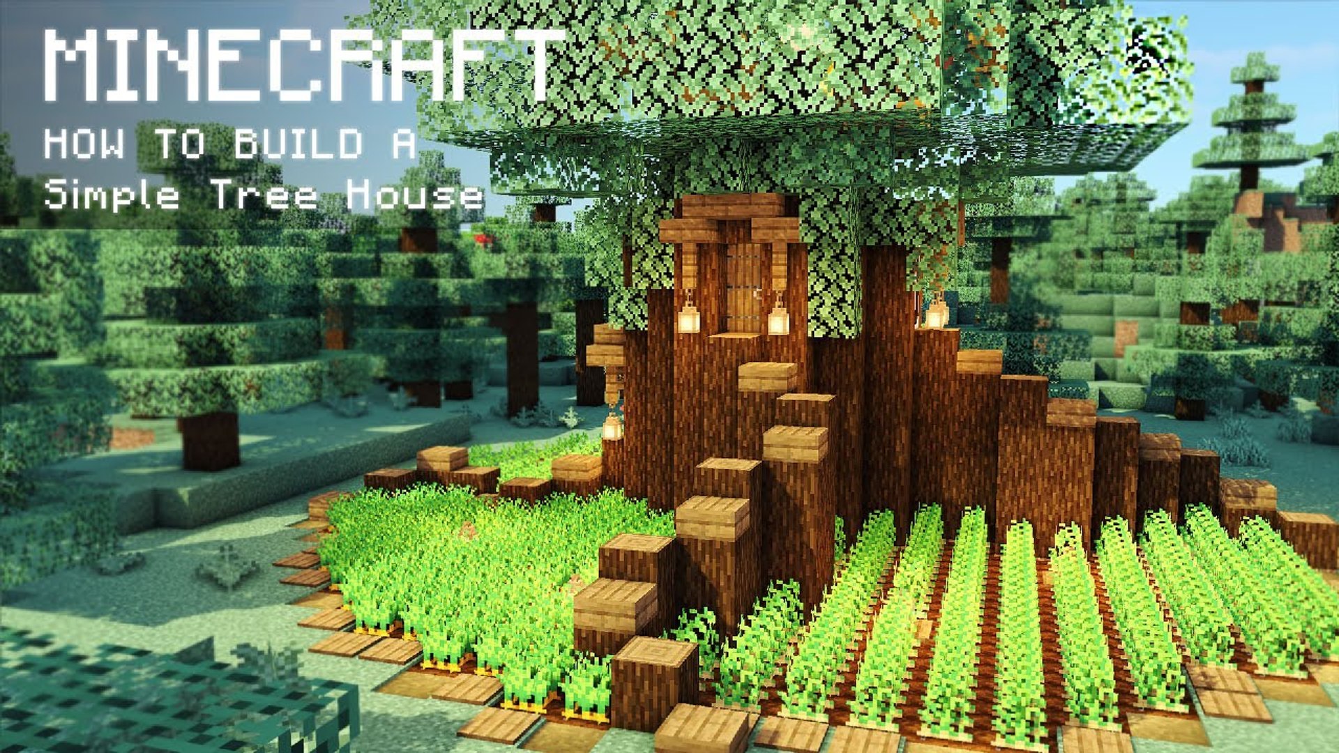 Minecraft Simple Treehouse