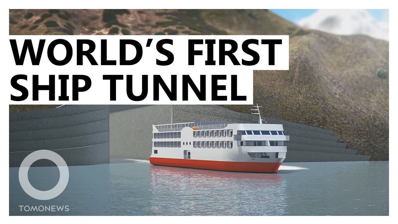 Norway Gives Green Light to World's First Ship Tunnel - video Dailymotion