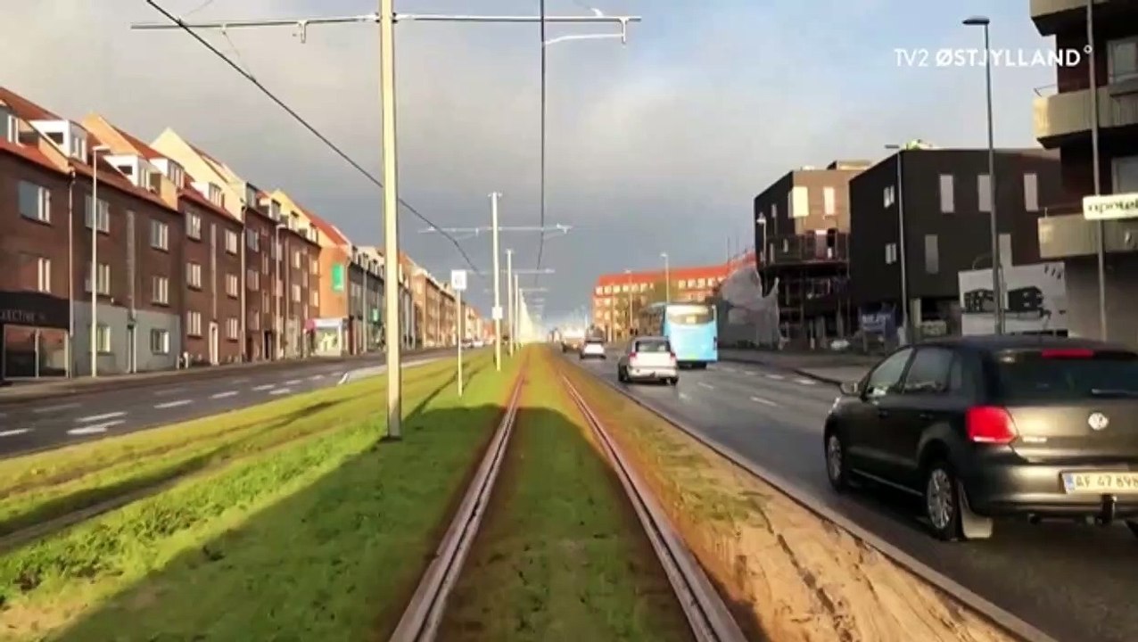 Letbanen igemmen Randersvej i Aarhus ~ December 2017 ~ TV2 ØSTJYLLAND ...