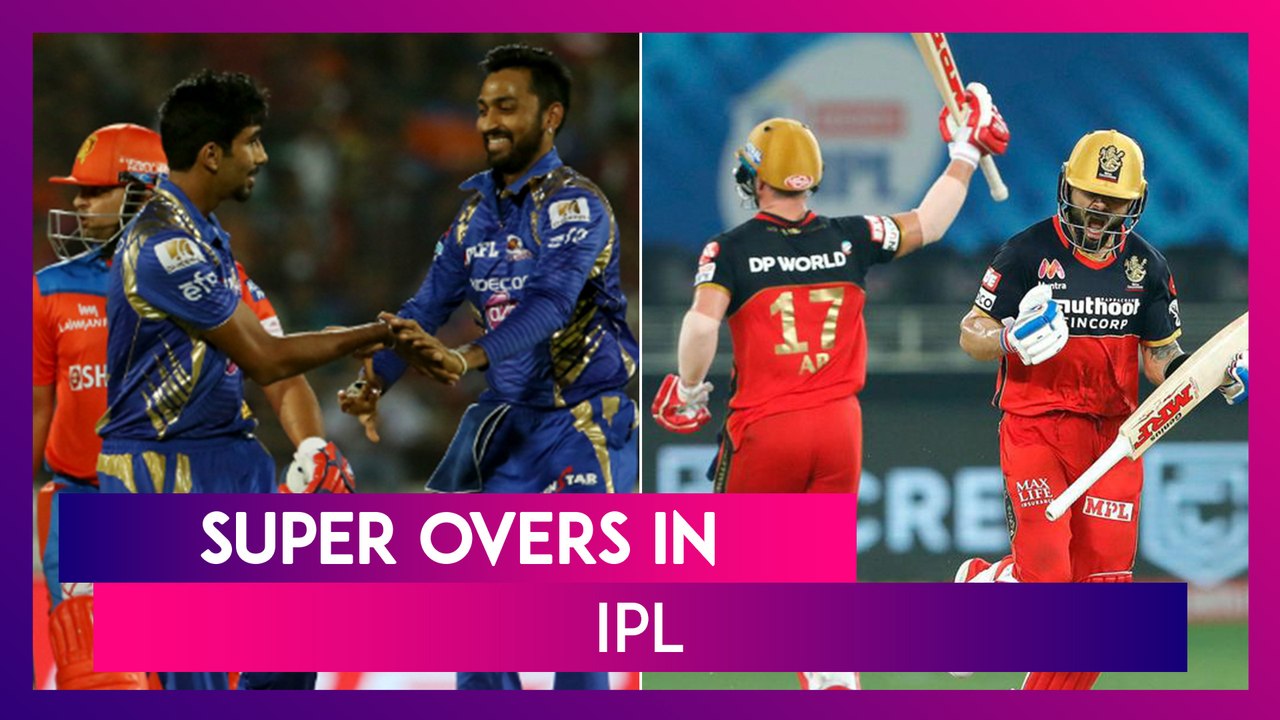 IPL Super Overs: Matches That Required One-Over Eliminators To Decide ...