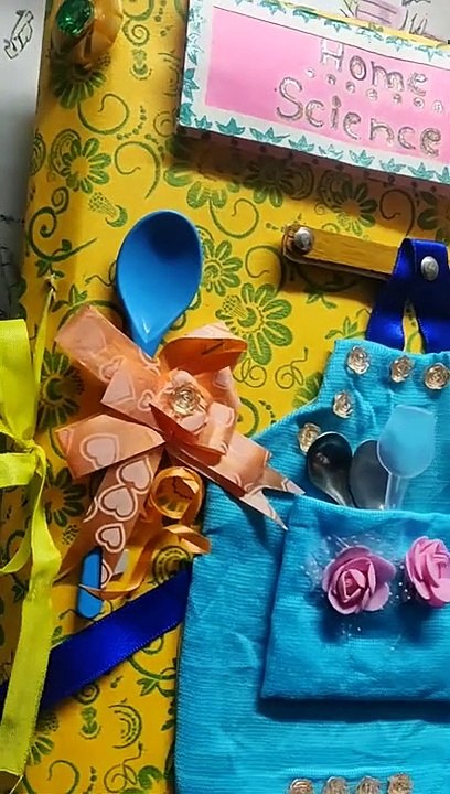 Home Science Practical File 2020 || Latest Decoration File | Recipe ...