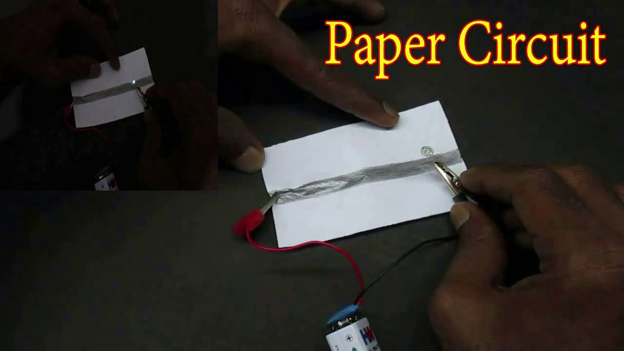 Paper Circuit Project | Cool Paper Circuit Science Project for Students ...