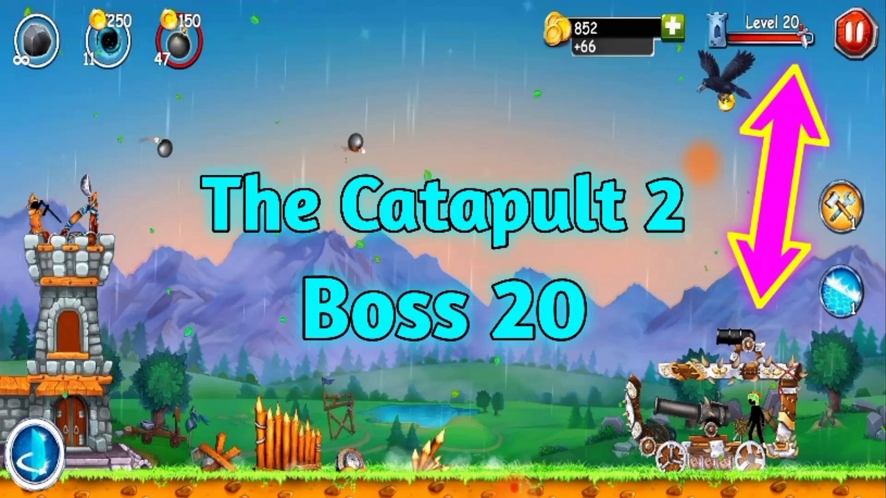 The Catapult 2 Boss 20 Game Play - video Dailymotion
