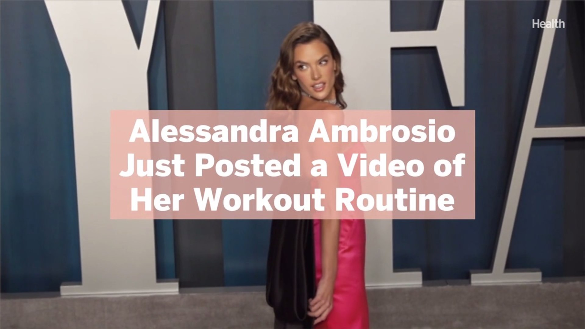 Alessandra Ambrosio Workout And Diet