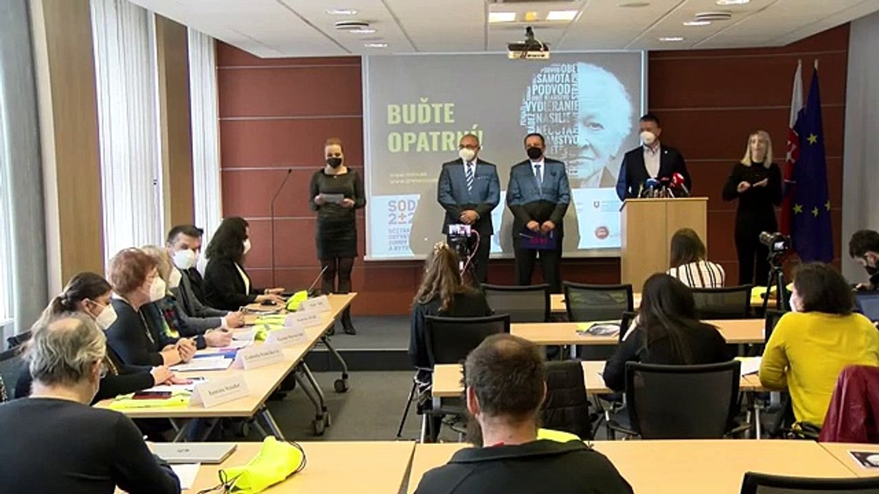 TK ministra vnútra SR Romana Mikulca a predsedu Štatistického úradu SR ...