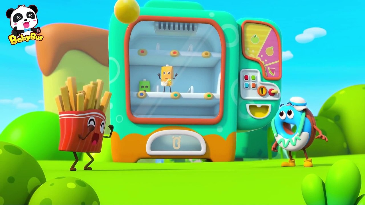Rescue Juice From Vending Machine | Yummy Foods Animation | Kids ...